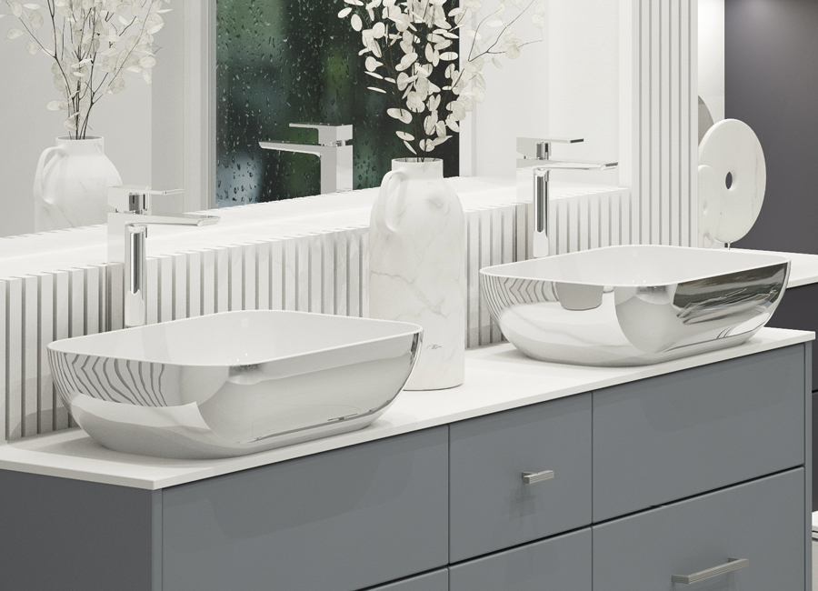 Coral Vessel Basin - Atlanta Bathrooms