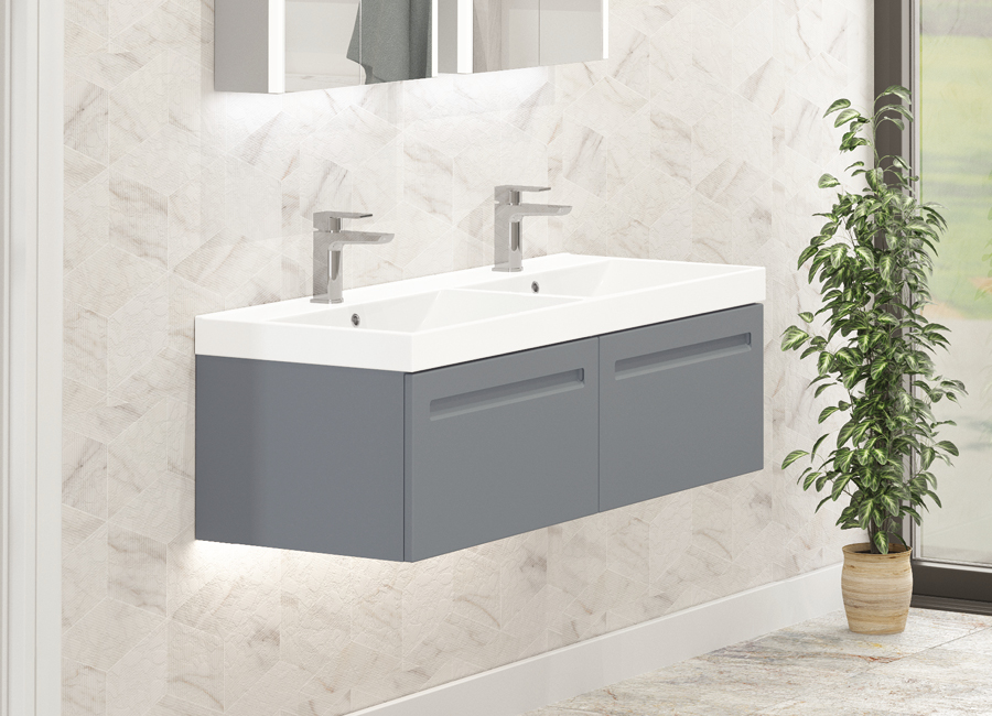 Verdant Double 1205 Basin - Atlanta Bathrooms