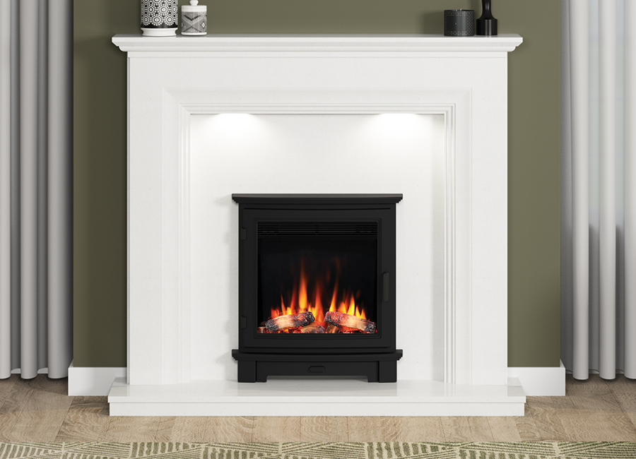 iQFX-16 - Cast Stove Front - Diamond Luxury Fireplaces