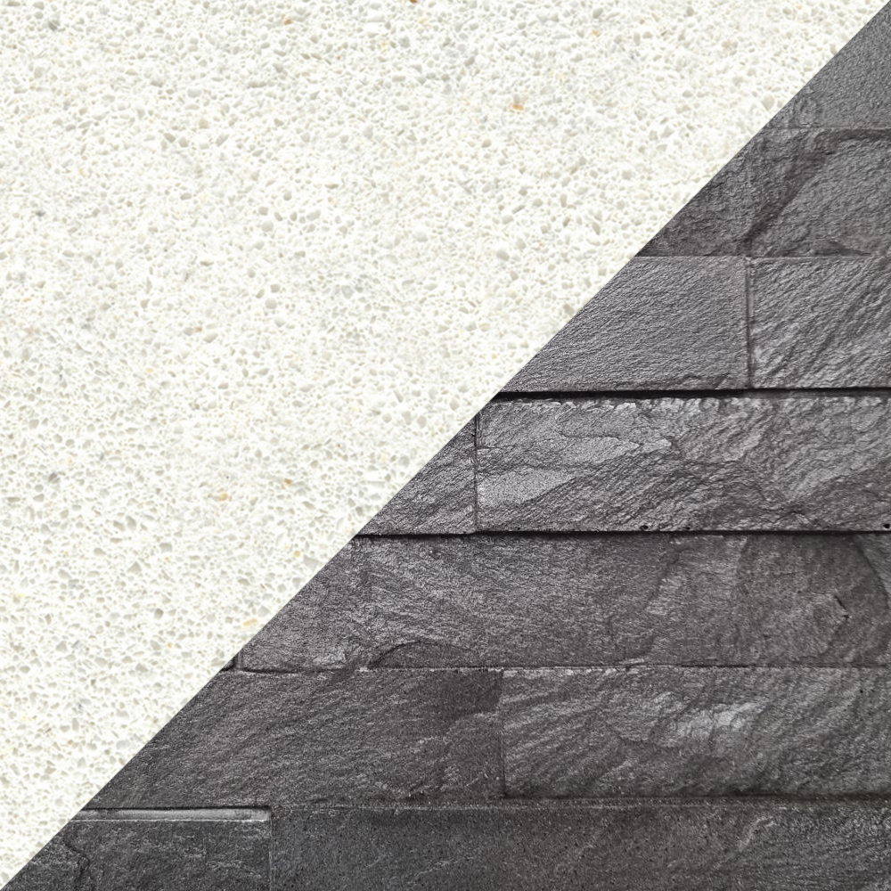 Holton - Elgin & Hall Micro Marble Inglenook in White