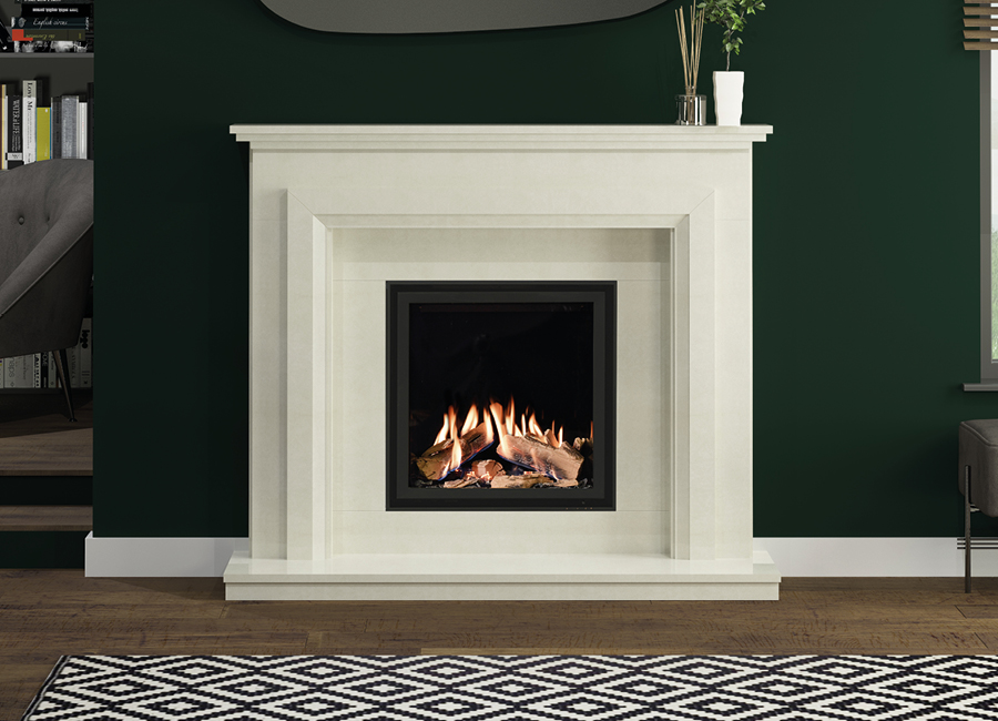 Alford 600 - Elgin & Hall Micro Marble Gas Fireplace