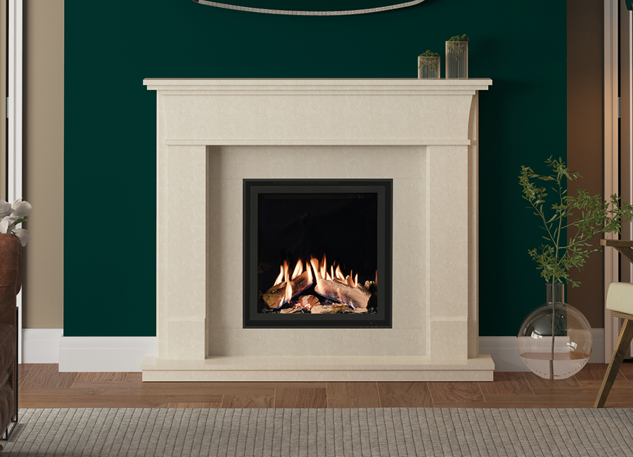 Erdington 600 - Elgin & Hall Micro Marble Gas Fireplace