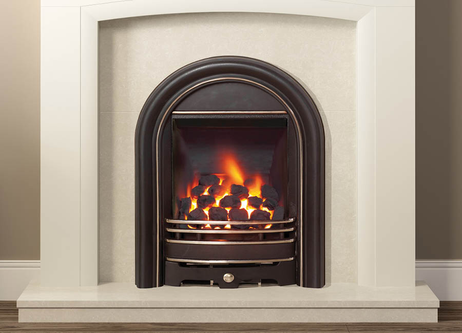 Abbey - Flare Collection Inset Gas fires for Class 1 & 2 / Pre-Cast flue