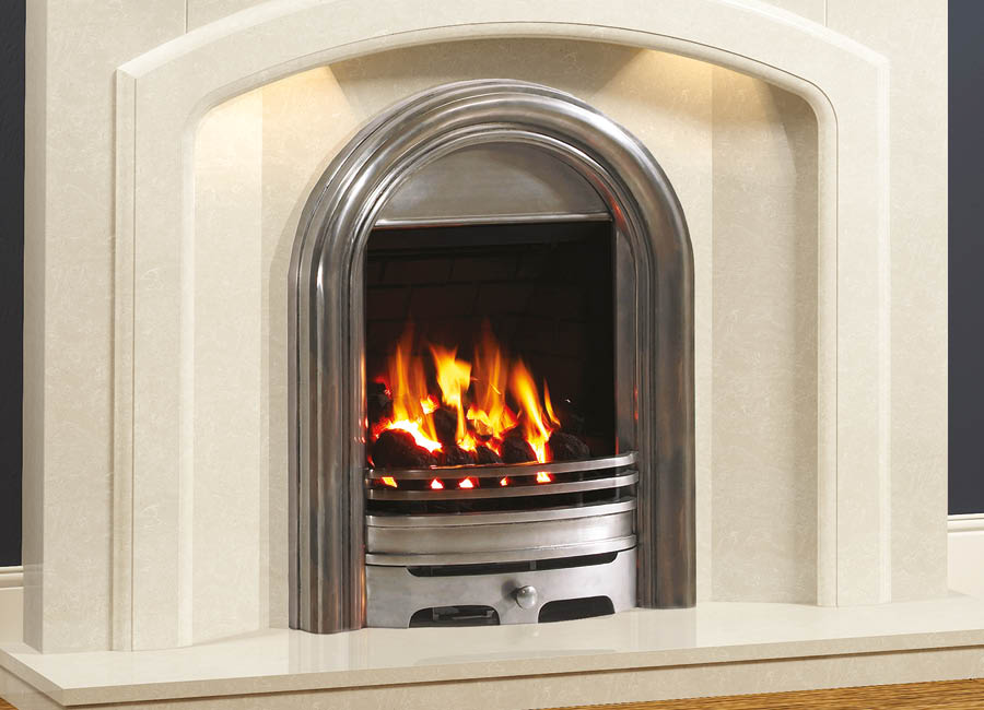 Abbey - Flare Collection Inset Gas fires for Class 1 & 2 / Pre-Cast flue