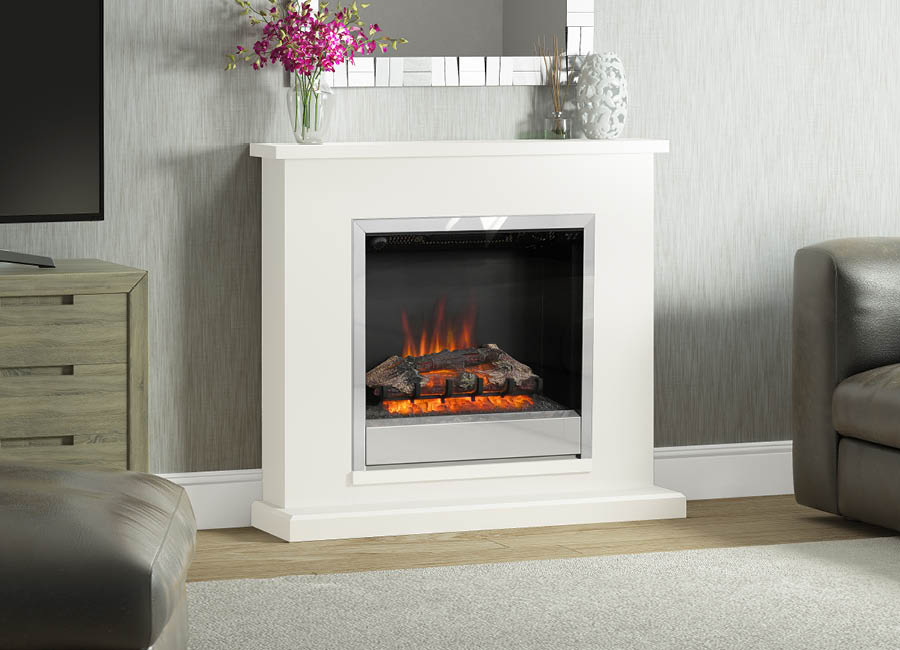 Elsham - Flare Collection Timber Electric Fire