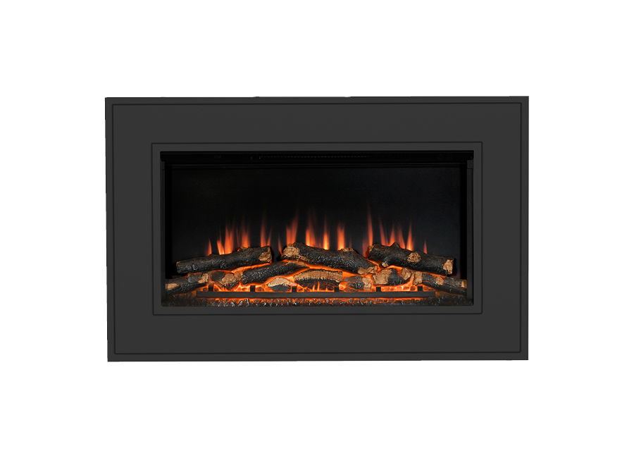 Albali - Flare Collection Wall Fix Electric Fire in Anthracite or Stone