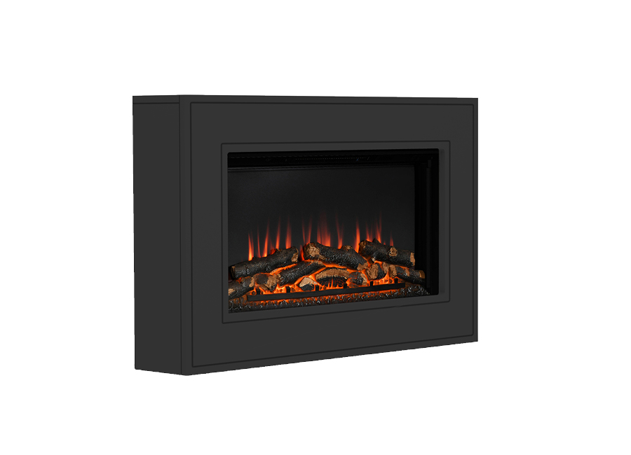 Albali - Flare Collection Wall Fix Electric Fire in Anthracite or Stone