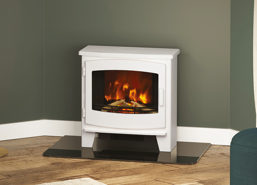 Beacon - Flare Collection Electric Stove. Freestanding, lightweight