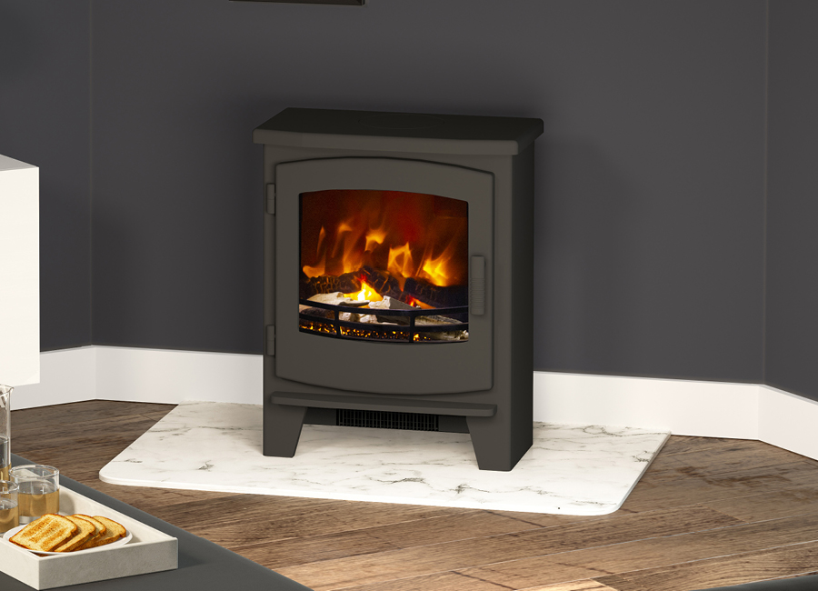 Beacon - Flare Collection Electric Stove. Freestanding, lightweight