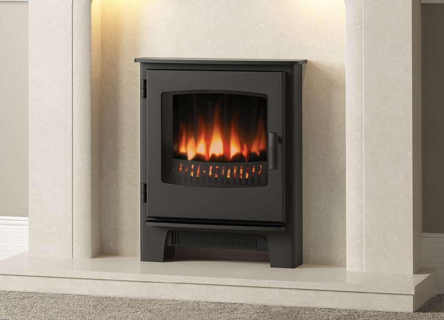 Desire Inset - Flare Collection Electric Inset Stove - steel stove