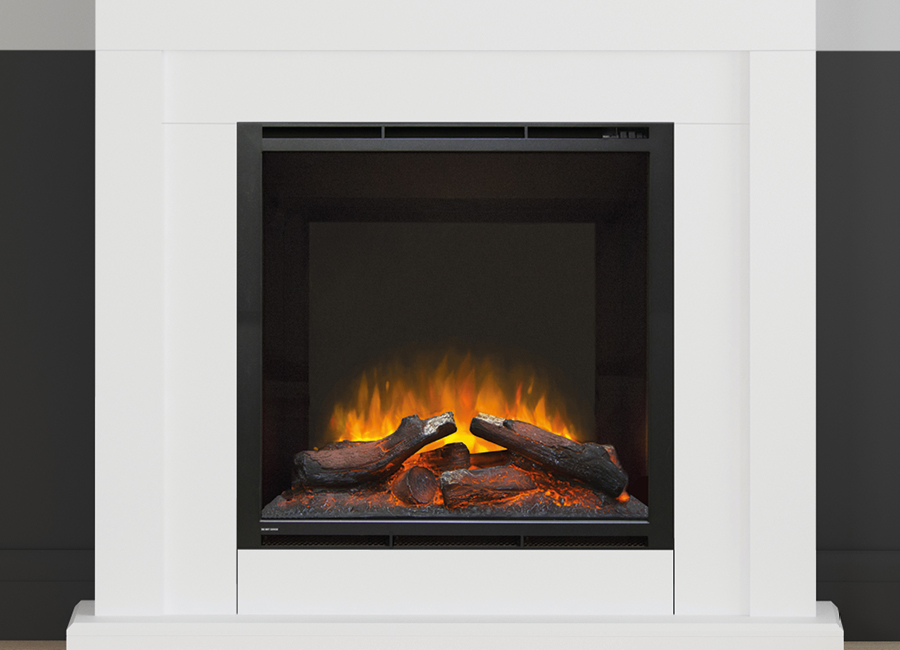 Elsie 900 - Flare Collection Inset Wall Mounted Electric Fire