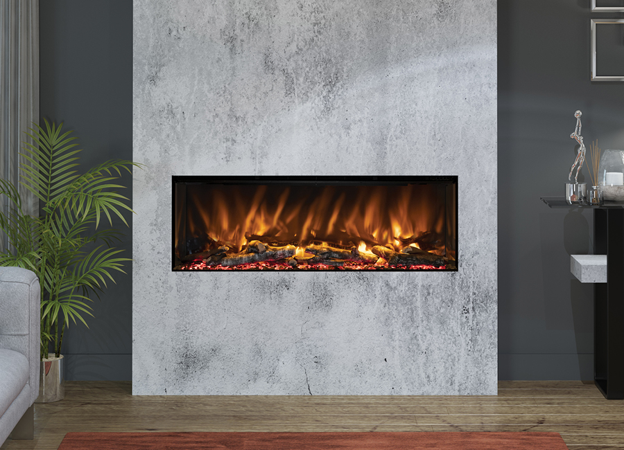 Arteon - Media wall perfection. One fire - Infinitely Bespoke