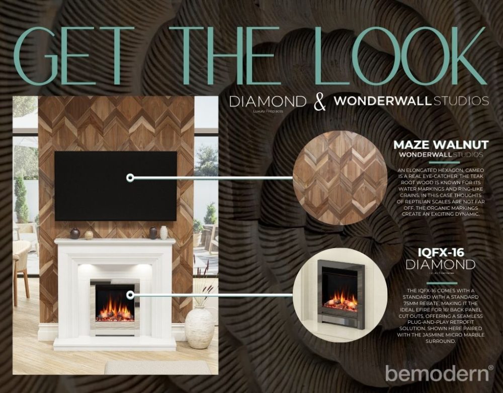 The Diamond Collection with Wonderwall Studios' Wall Panels - BeModern